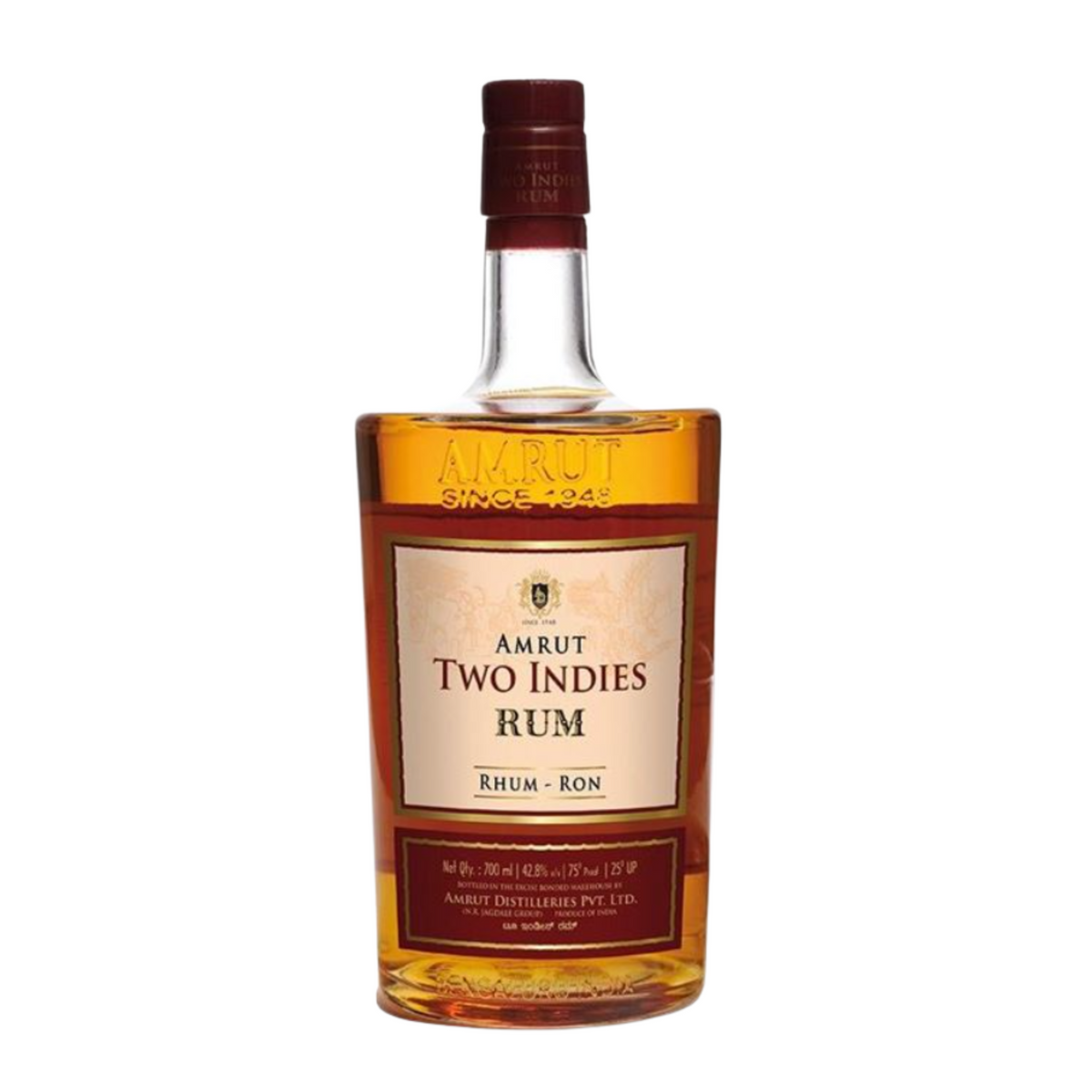 AMRUT Two Indies Rum 700ml — Asher.sg