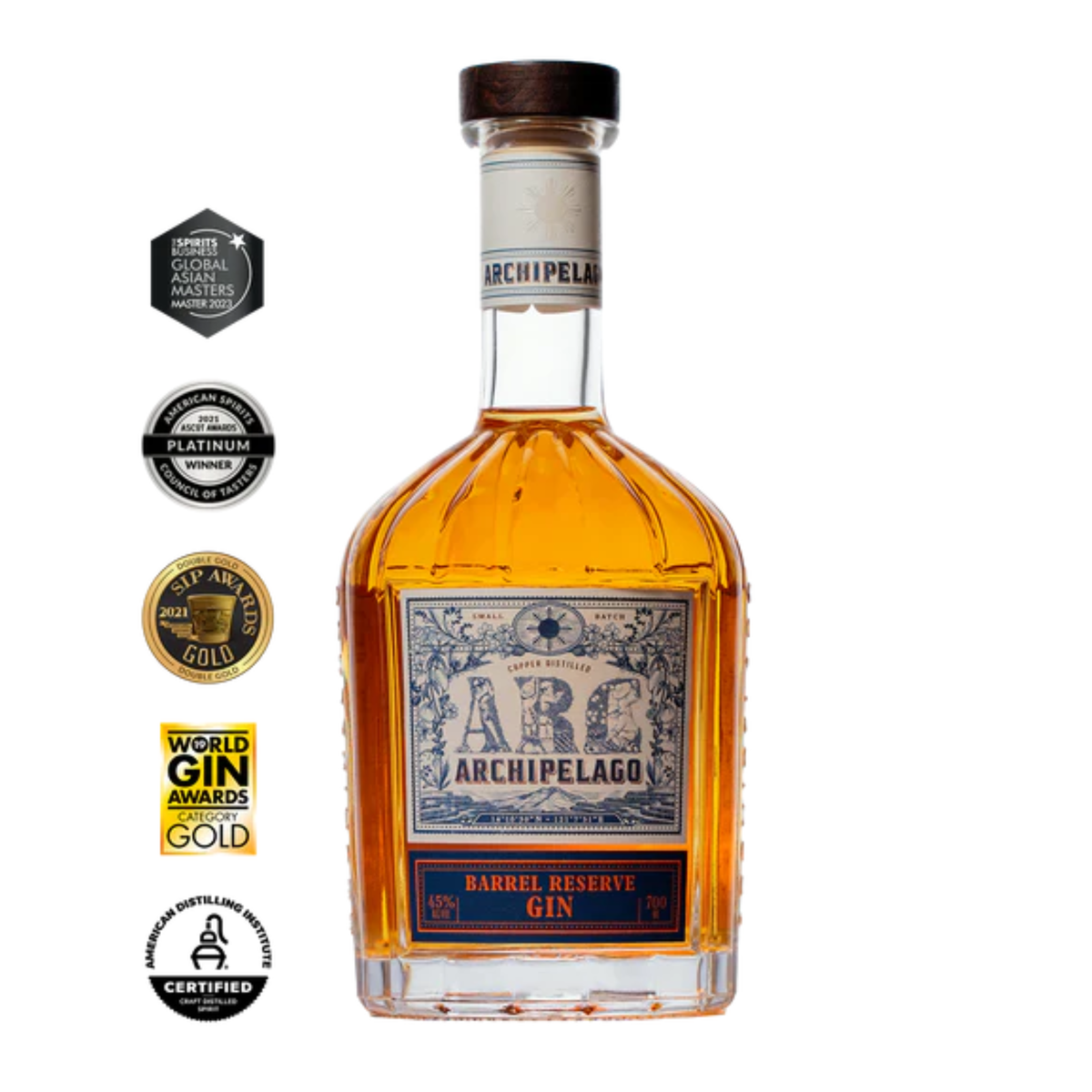 Archipelago Barrel Reserve Gin 700ml — Asher.sg