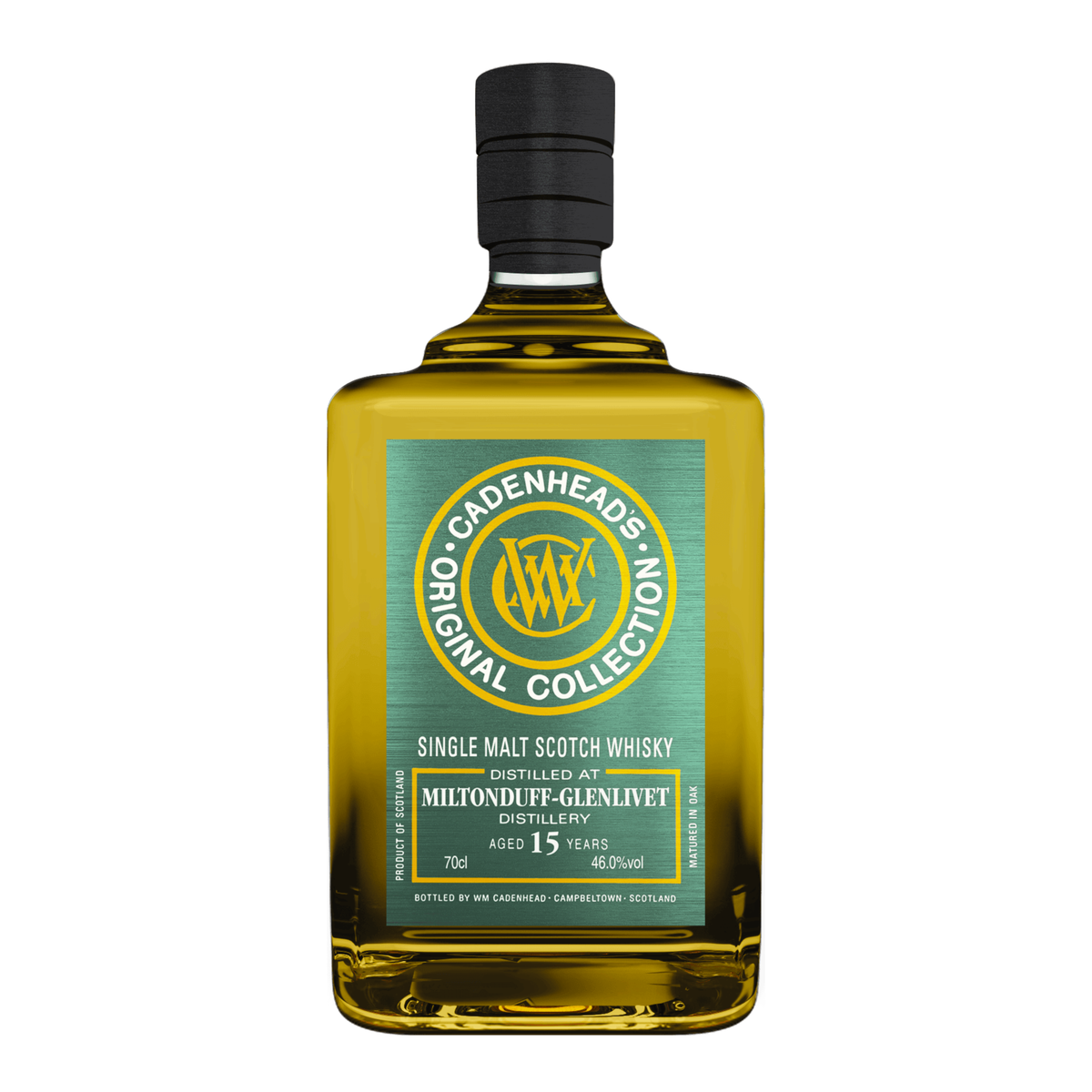 Cadenhead OC11 Miltonduff-Glenlivet 15 Years Bourbon Cask Single Malt ...