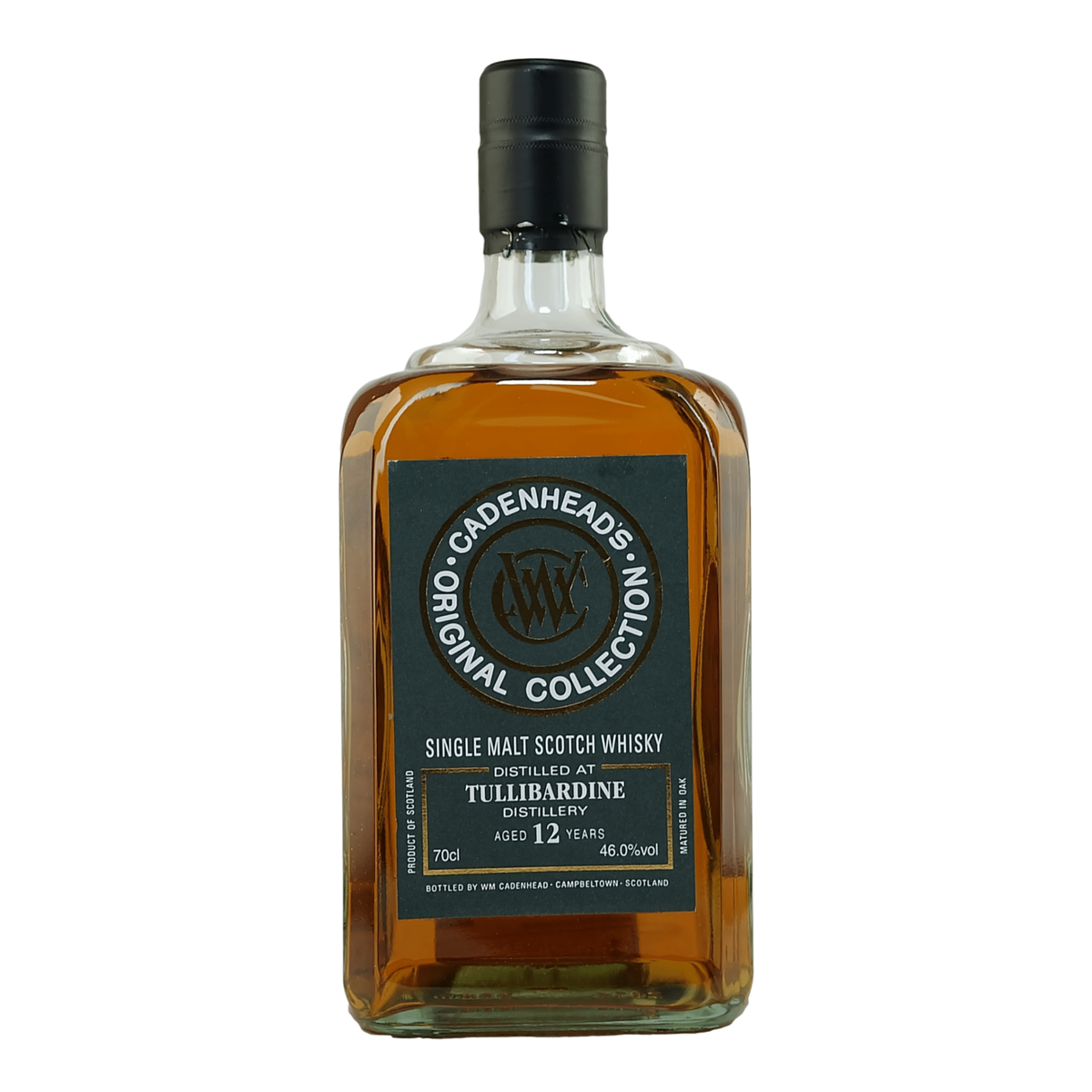 Cadenhead OC12 Tullibardine 12 Years Palo Cortado Cask Single Malt 46% — Asher.sg