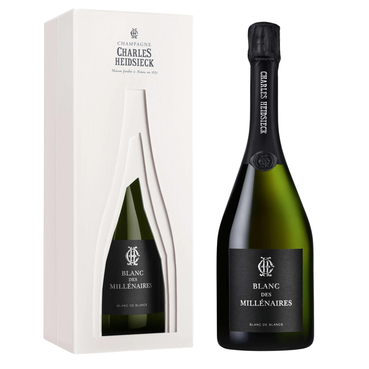 Charles Heidsieck Blanc des Millenaires Crayeres 2007 With Gift Box 75 ...
