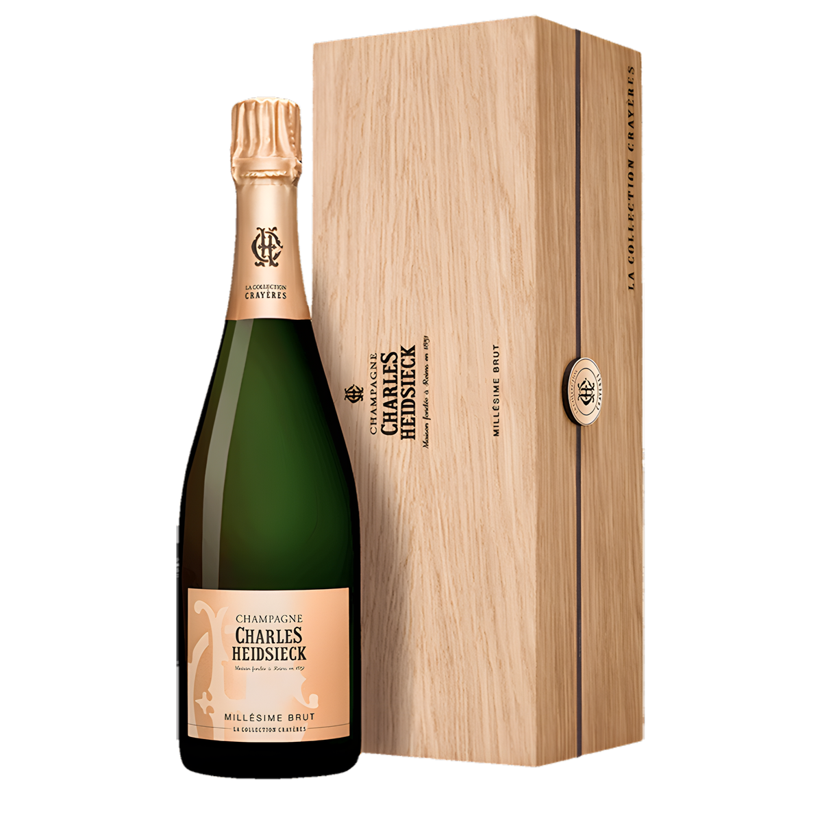 Charles Heidsieck Millesime Brut La Collection Crayeres 1996 With Gift ...