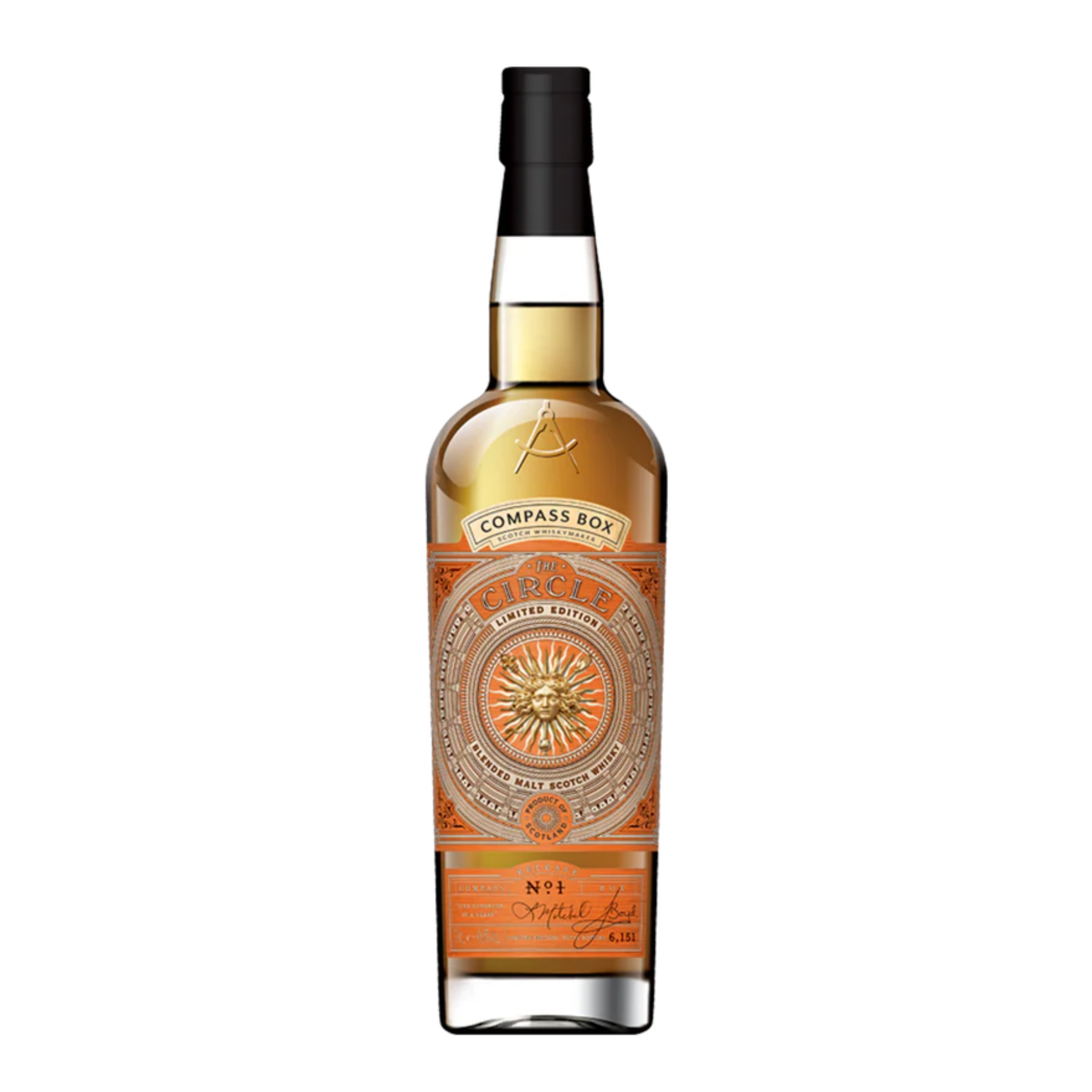 Compass Box The Circle No. 1 Blended Malt Scotch Whisky 46% 700ml ...