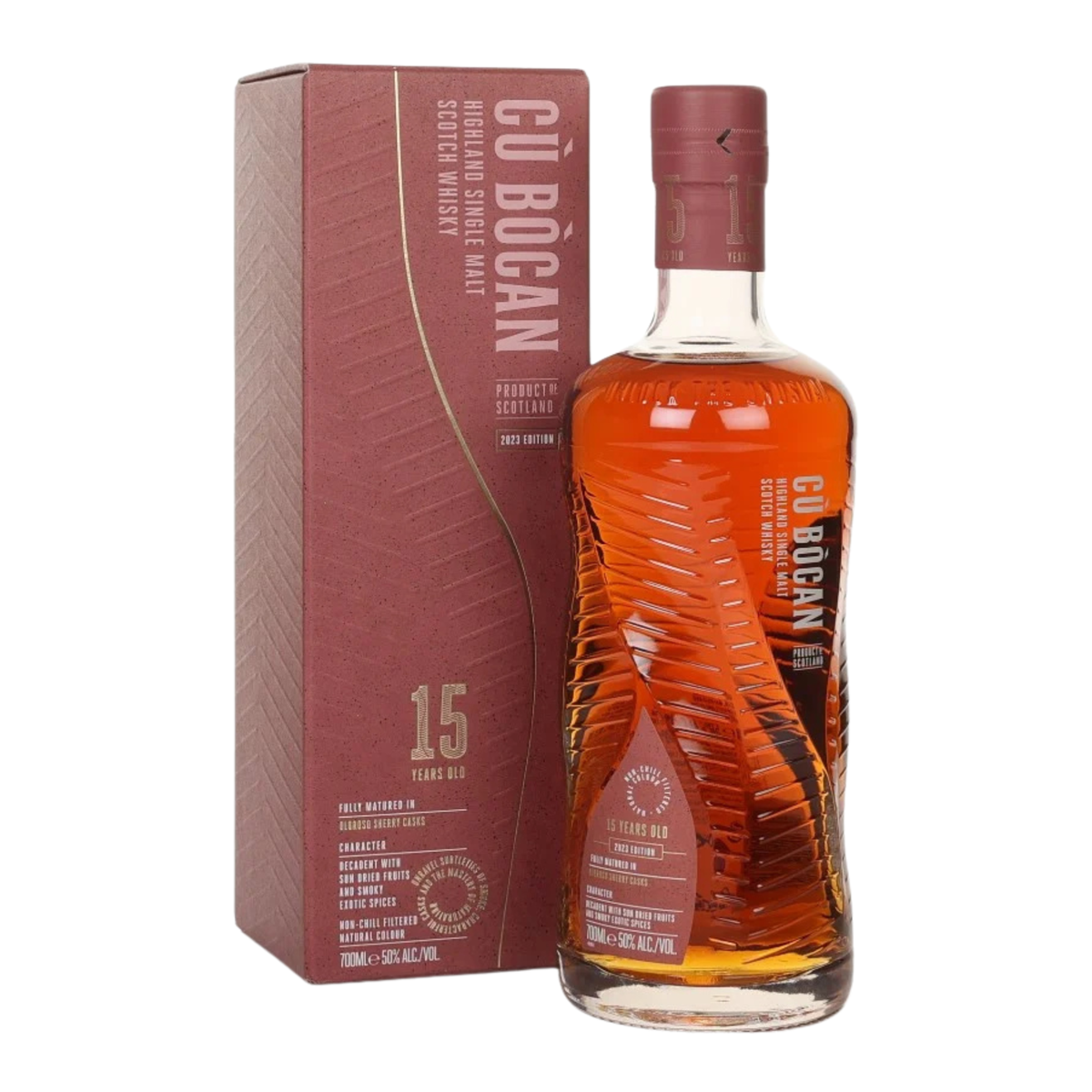 Cu Bocan 15 Years Single Malt Whisky 50% ABV 700ml — Asher.sg