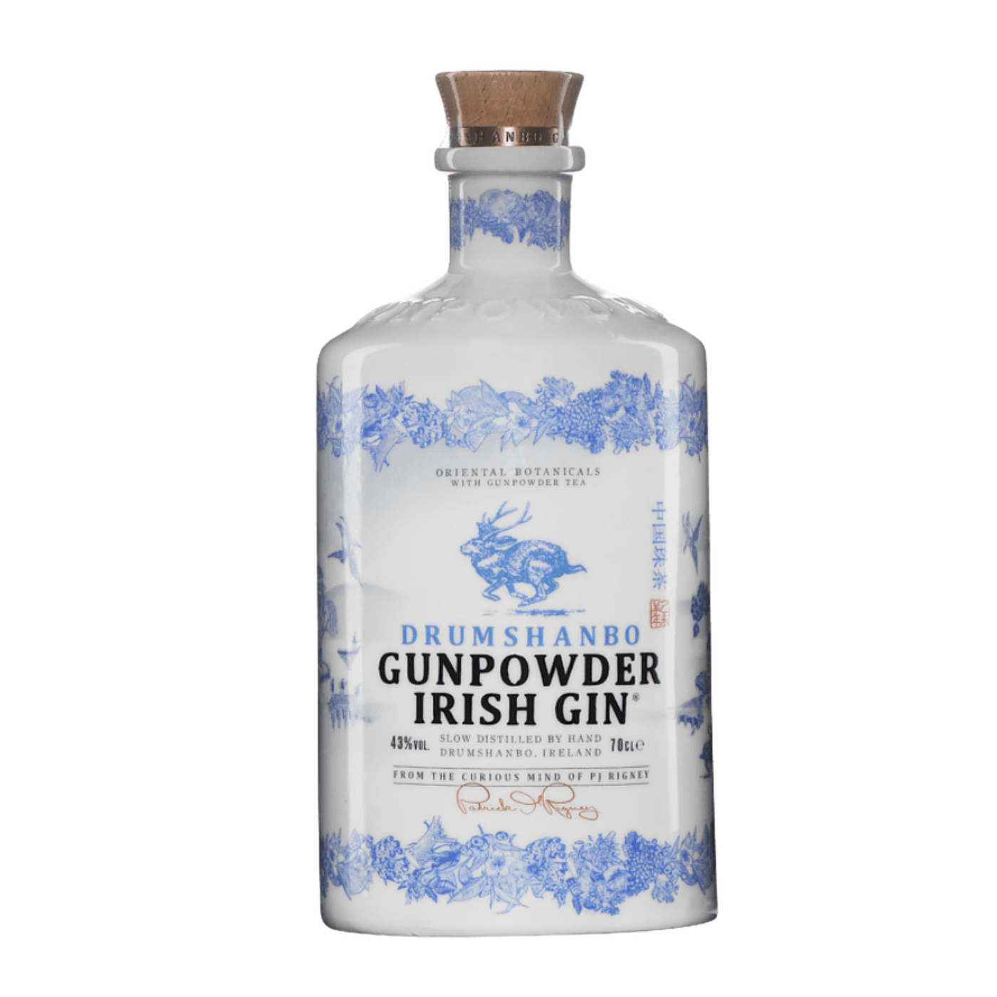 Drumshanbo Gunpowder Irish Gin Céramique 700ml — Asher.sg