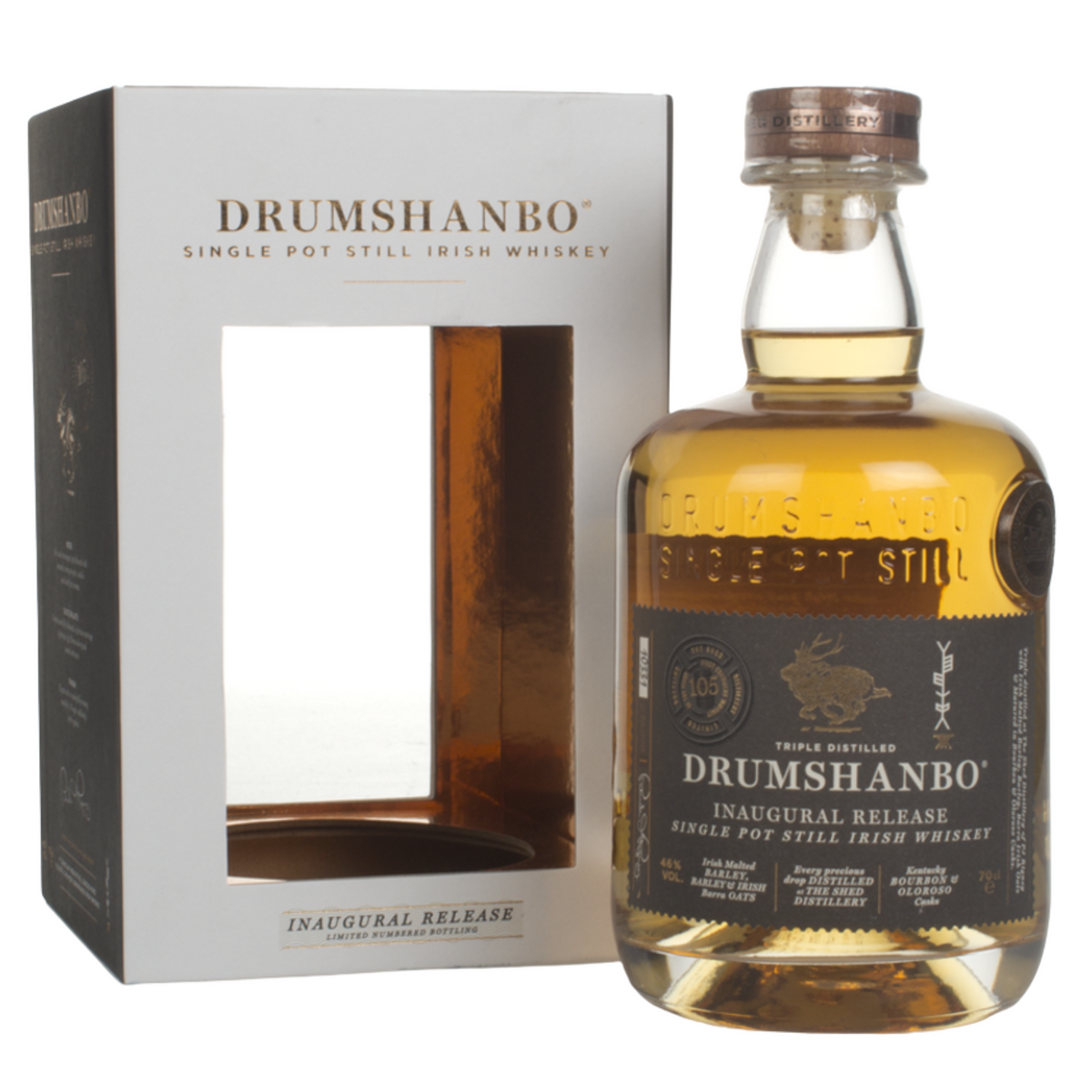 Drumshanbo Single Pot Still Inaugural Release 700ml — Asher.sg