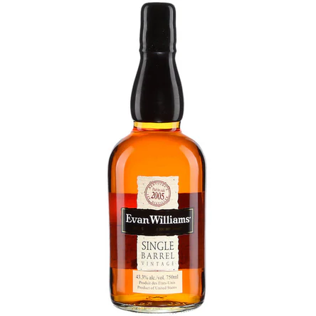 Evan Williams Single Barrel Bourbon 750ml — Asher.sg