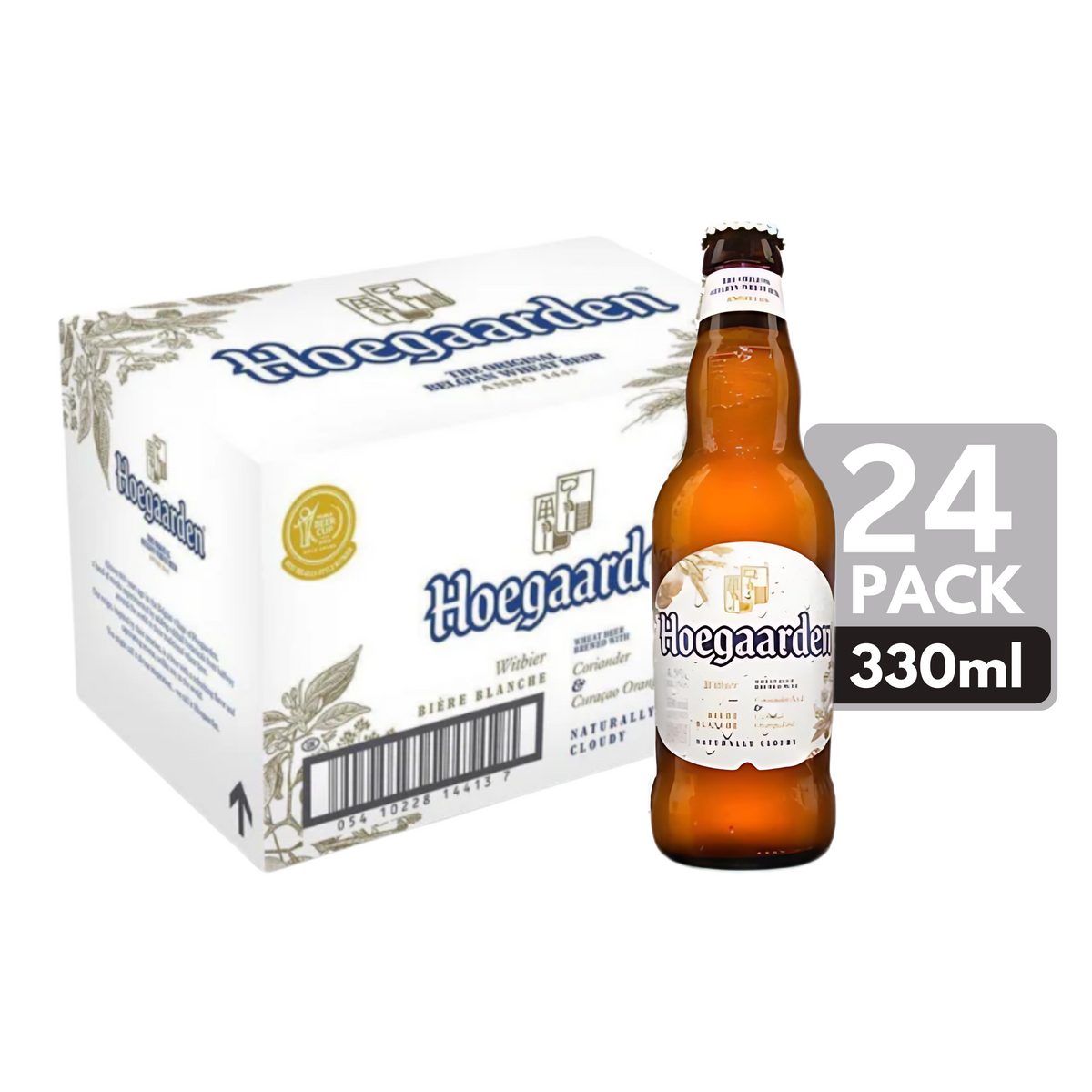 Hoegaarden (24 bottles x 330ml) — Asher.sg
