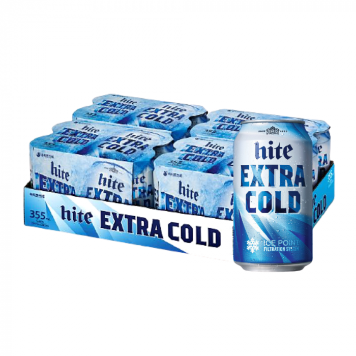 Hite Extra Cold Cans (24 x 355ml) — asherbws