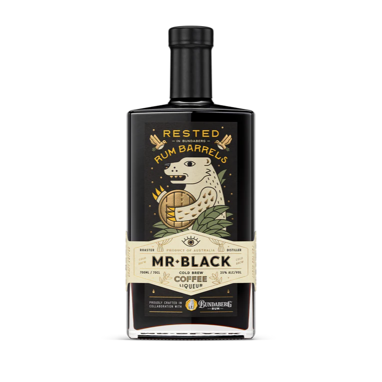 Mr. Black x Bundaberg Rum Barrel Cold Brew Coffee Liqueur 700ml — Asher.sg