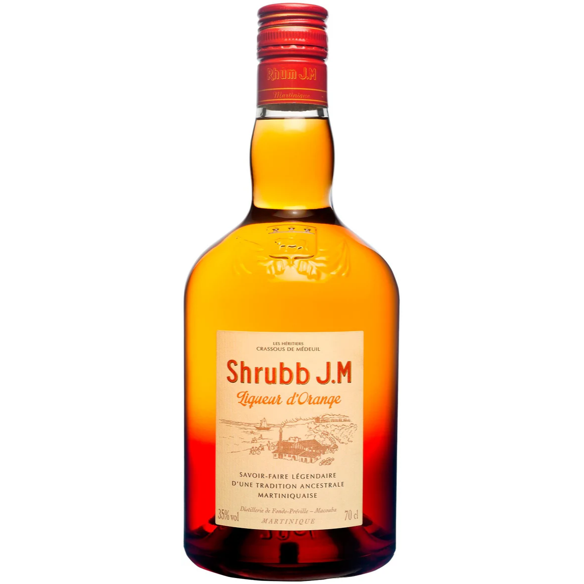 J.M. Rhum Shrubb Orange Liqueur 700ml — Asher.sg