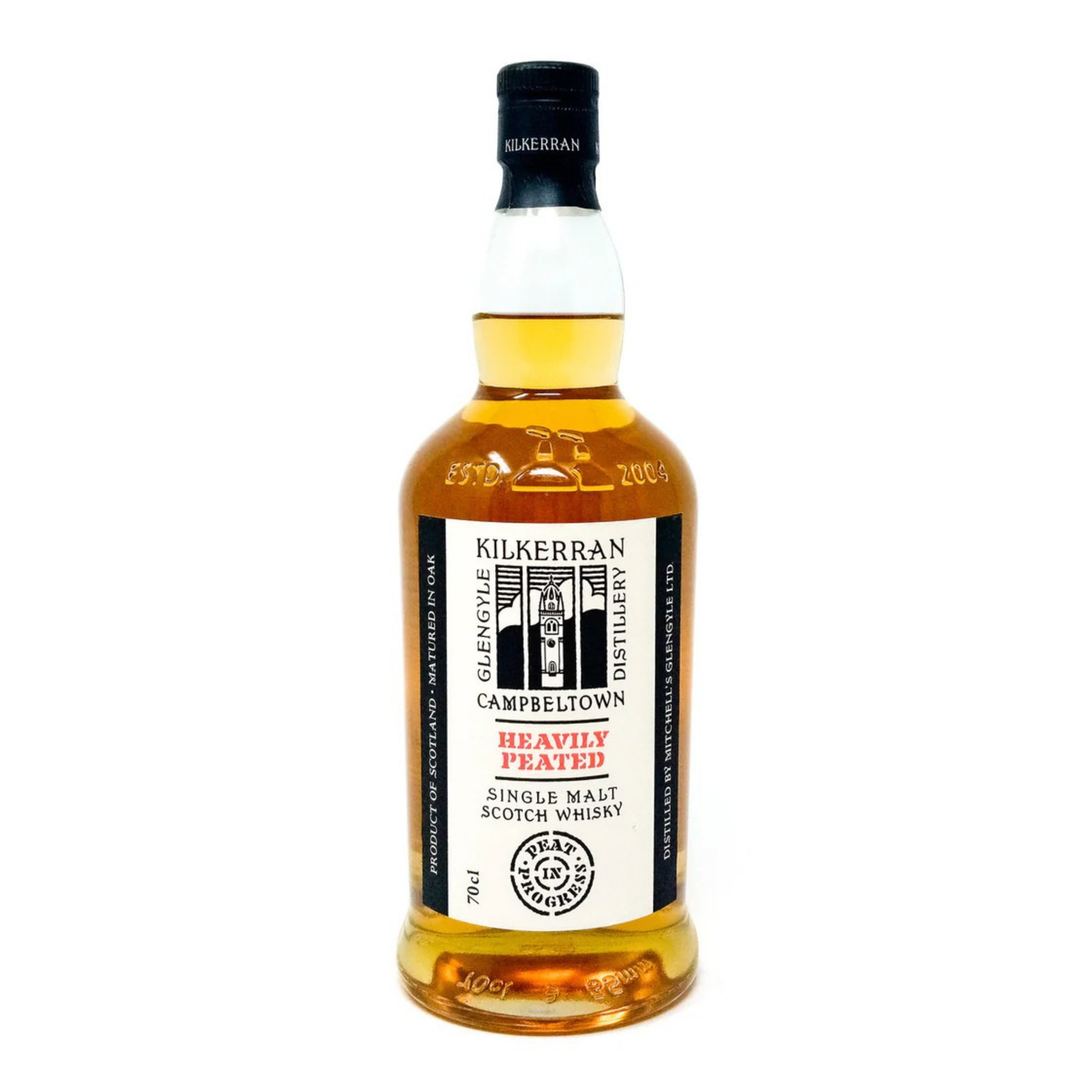 Kilkerran Heavily Peated Batch 5 Single Malt 57.7% ABV 700ml — Asher.sg