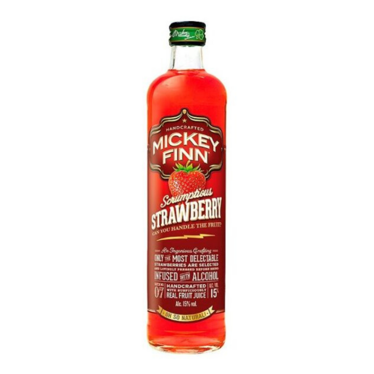 Mickey Finn Strawberry Liqueur 500ml — Asher.sg