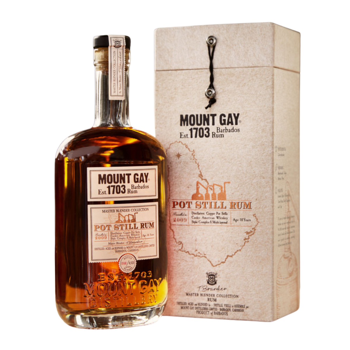 Mount Gay Pot Still Rum 700ml — Asher.sg