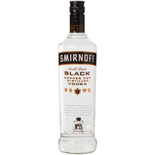 Smirnoff Black Vodka | 700ml | Asher BWS Alcohol Delivery Singapore ...