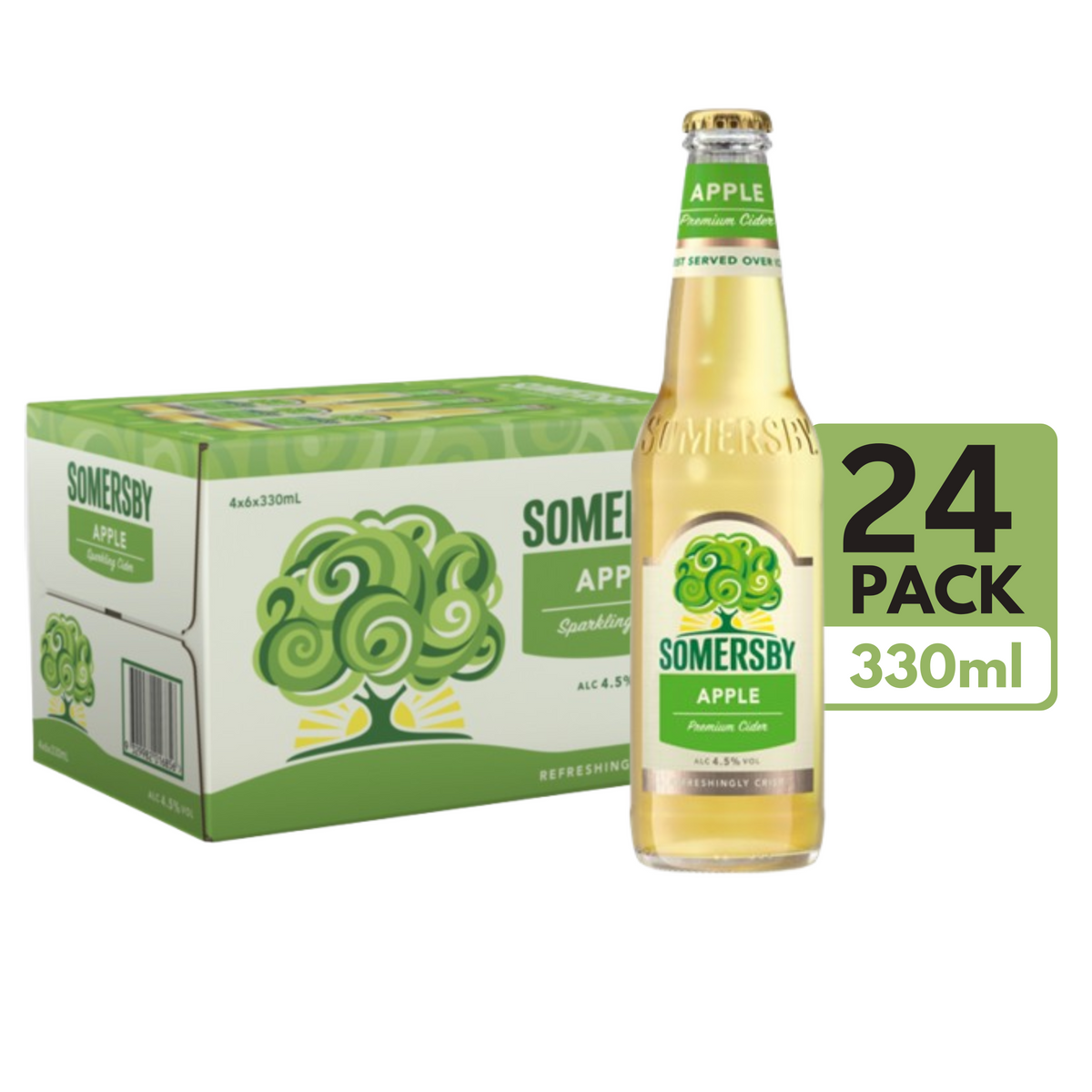 Somersby Apple Cider Bottles (24 X 330ml) — Asher.sg
